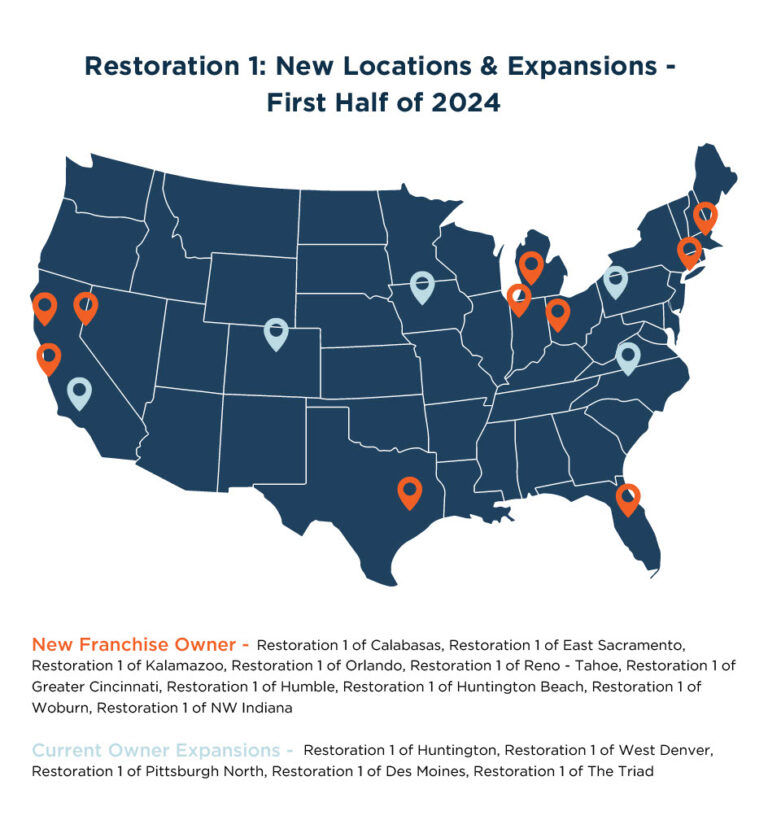 New Franchise Locations | Restoration 1